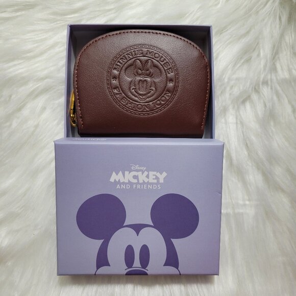 Disney | Bags | Disney Minnie Mouse Zip Around Card Holder | Poshmark